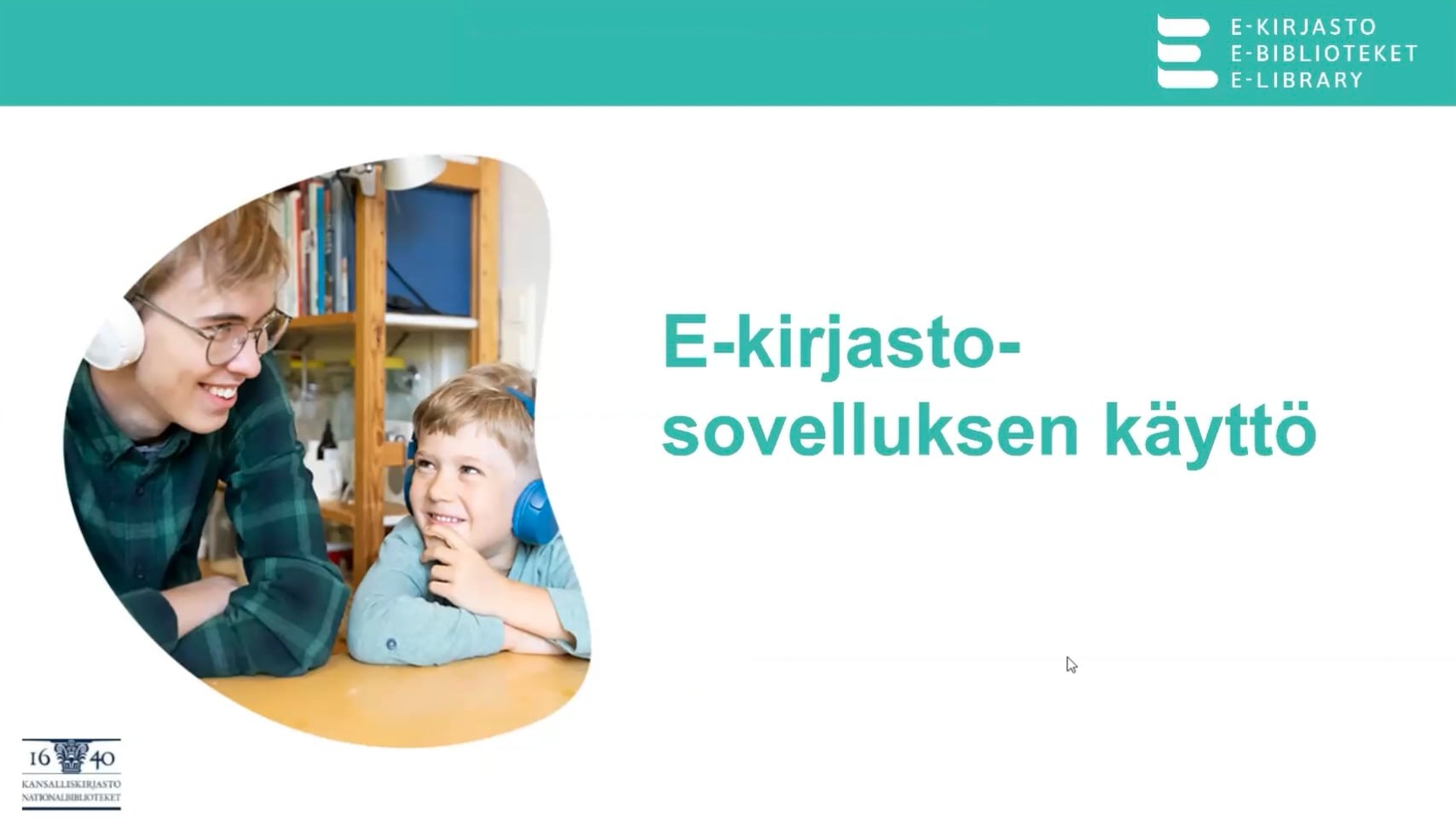 E-kirjasto asiakaspalvelulle - Kirjastokaista