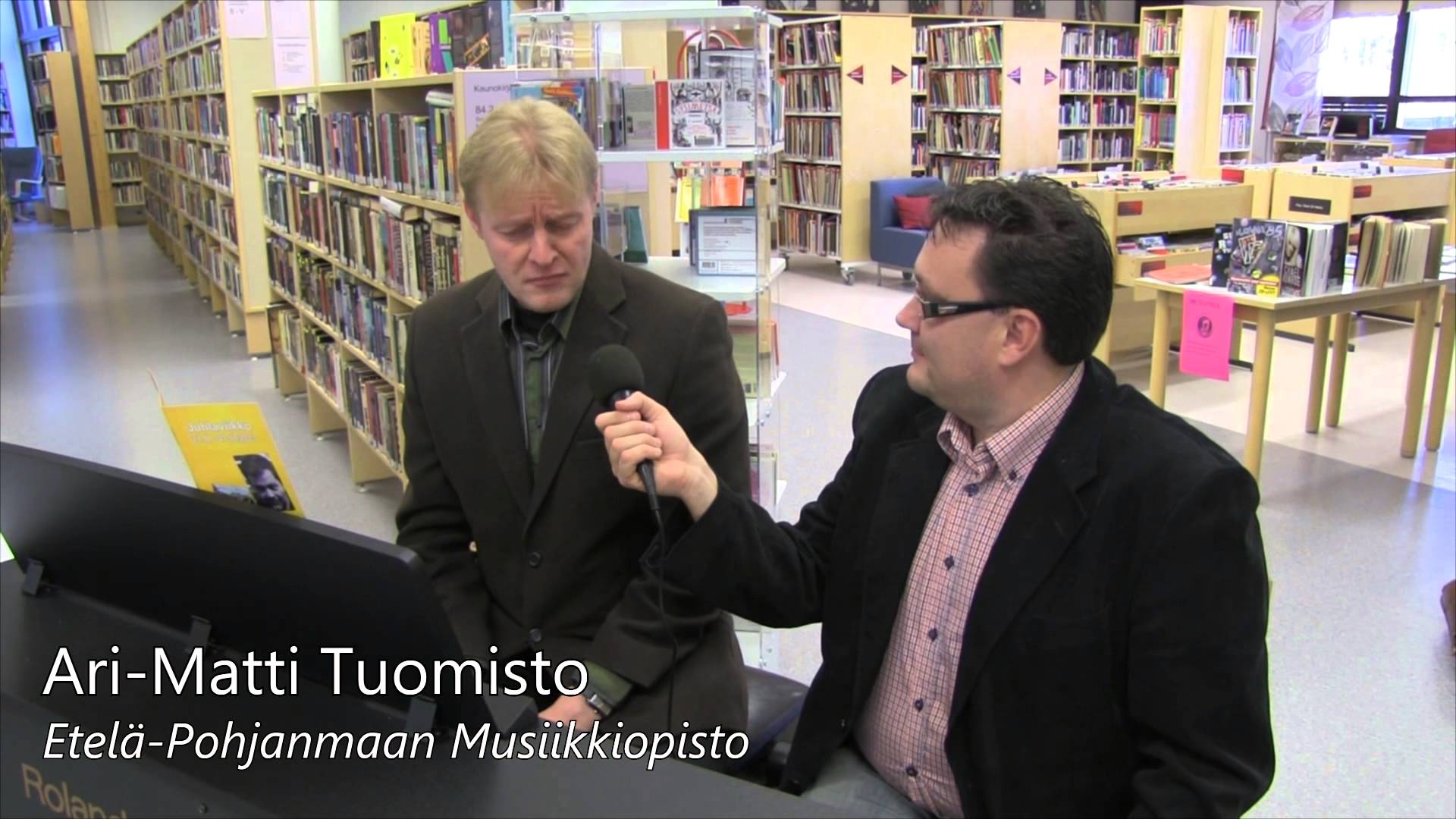 Ari-Matti Tuomisto, 150 v juhlaviikko - Kirjastokaista