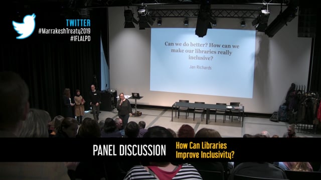 Panel discussion: How Can Libraries Improve Inclusivity? - Kirjastokaista