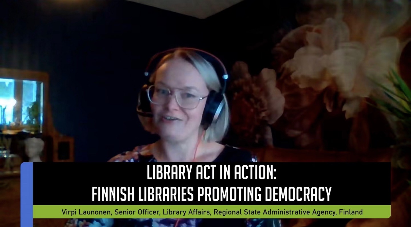 Virpi Launonen: Library act in action: Finnish libraries promoting ...