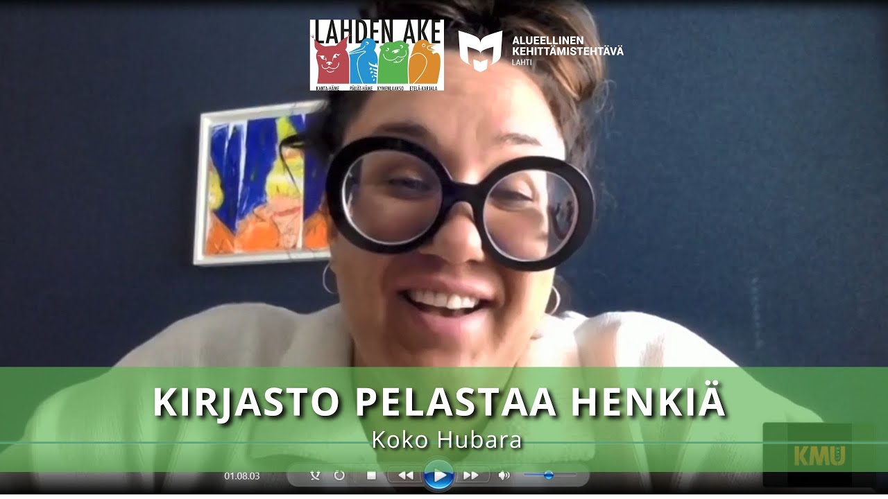 Koko Hubara: Kirjasto pelastaa henkiä ja siksi siitä pitää tehdä ...