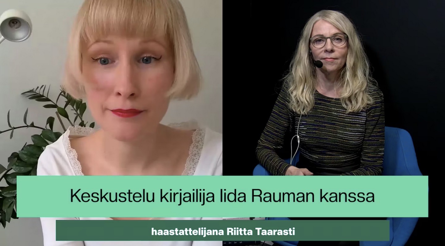Iida Rauma haastattelussa Kirjasto on ekoteko -webinaarissa ...