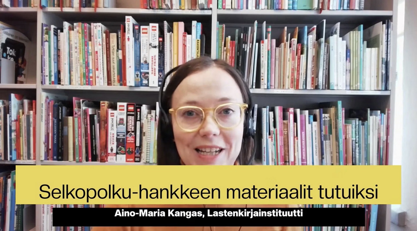 Aino-Maria Kangas: Selkopolku-hankkeen materiaalit tutuiksi - Kirjastokaista