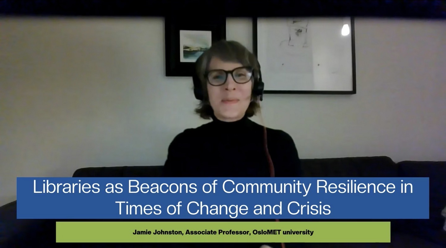 Jamie Johnston: Libraries as Beacons of Community Resilience in Times ...