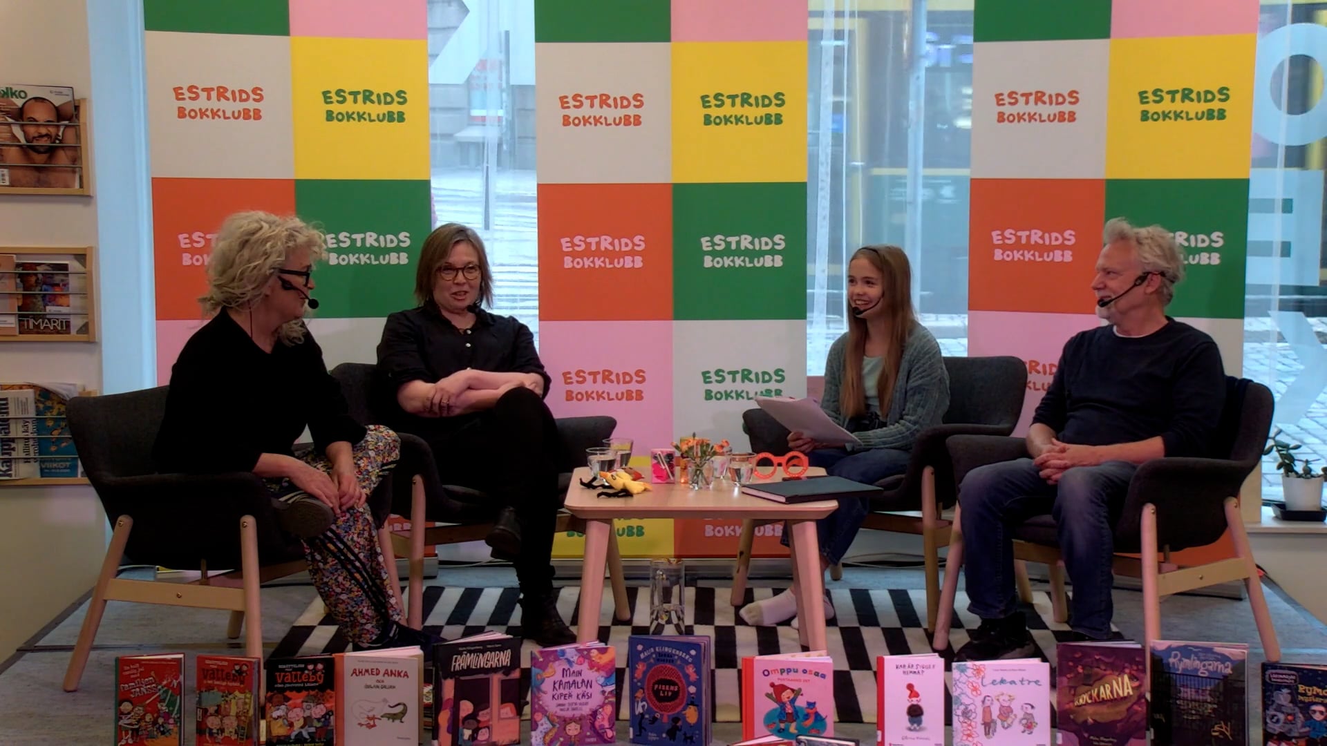 Estrids Bokklubb presenterar: Martin Widmark, Stina Wirsén och Karin ...
